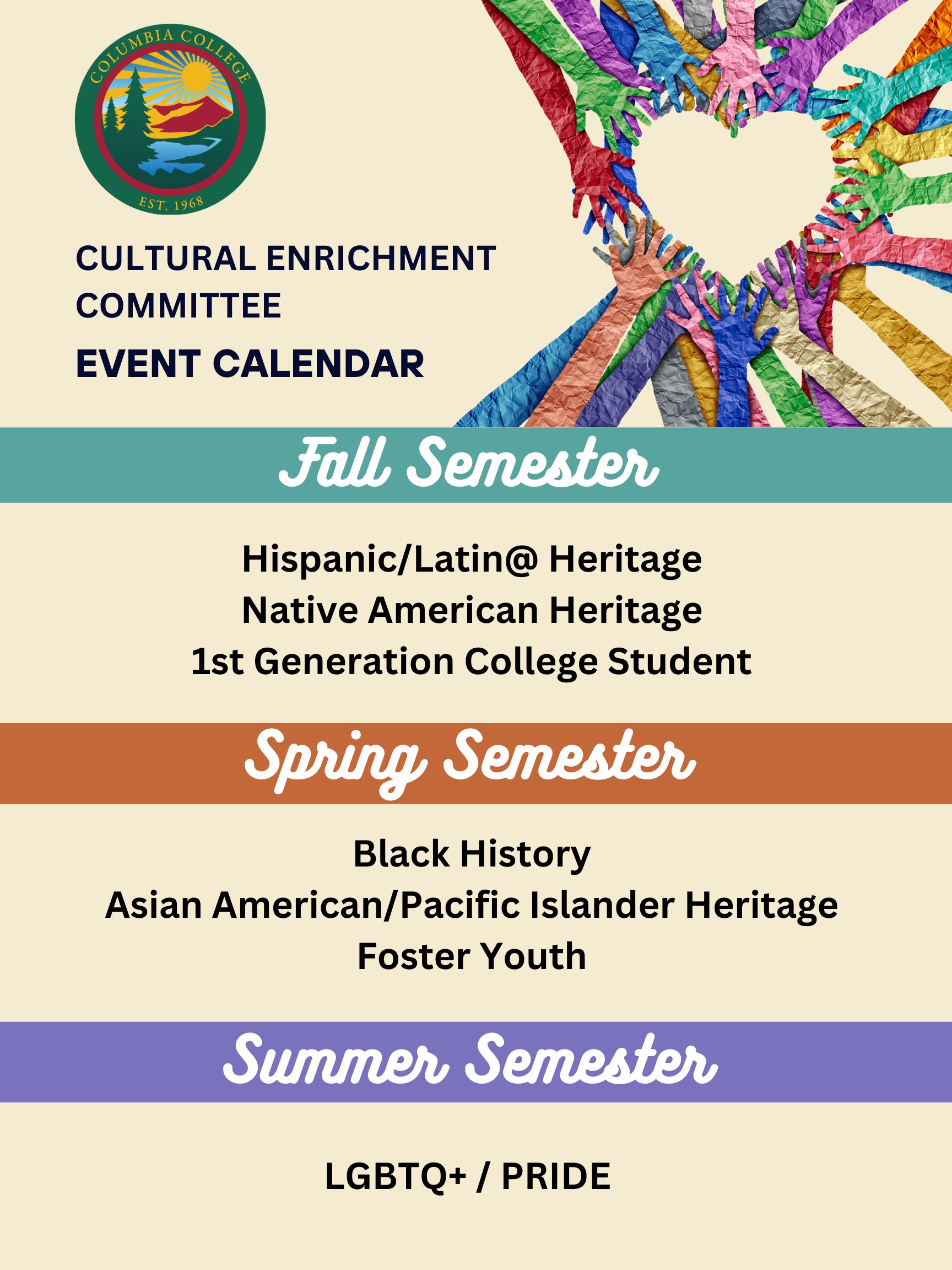 Cultural Enrichment - Columbia College